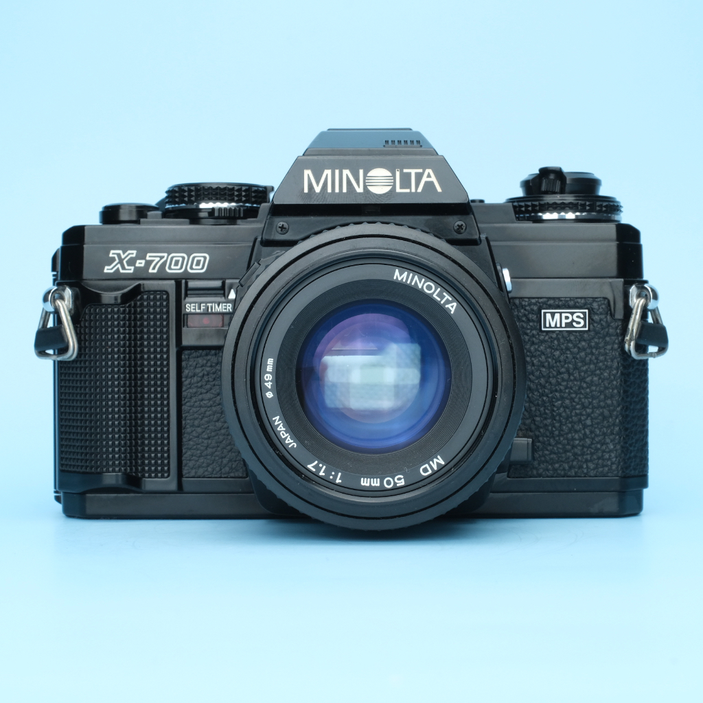 กล้องฟิล์ม Minolta X 700 lens minolta mc 50mm f1.7 ใช้งานง่าย พร้อมจัด ...