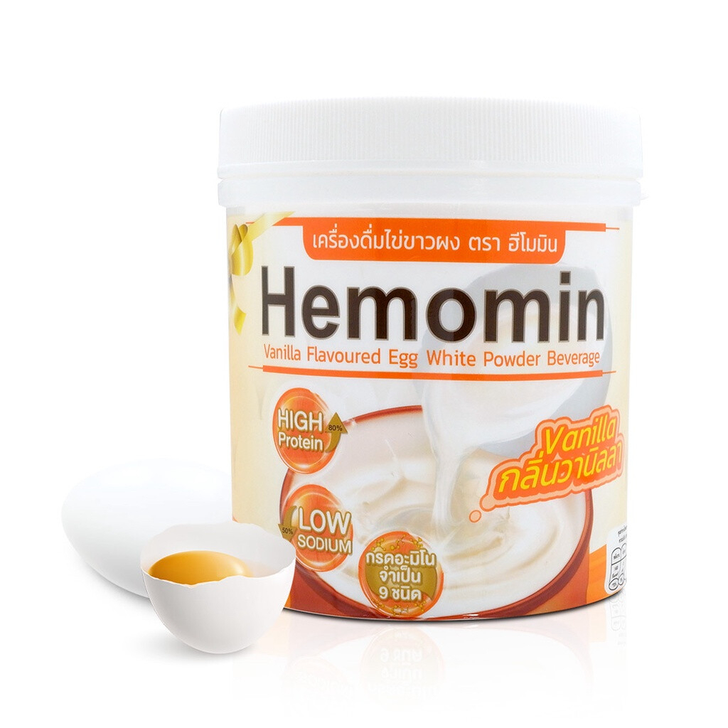 HEMOMIN EGG POWDER 400G (หมดอายุ 09/11/24) | Shopee Thailand