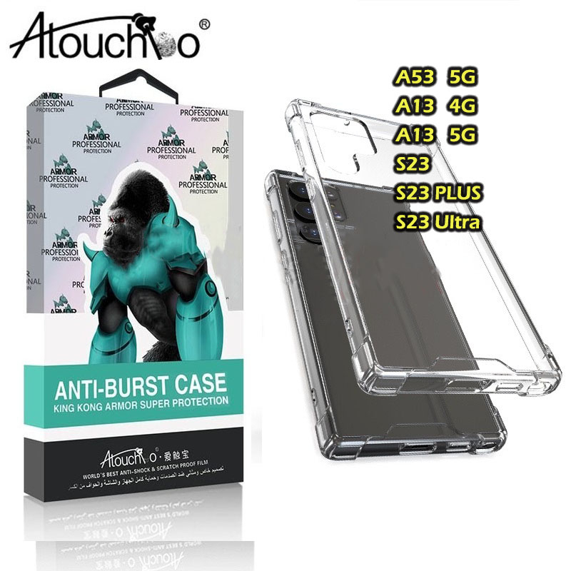(Kingkong)เคสใสกันกระแทกคิงคอง Samsung S23FE A05 A05S A33/A24/A14/S22 S23 S24 ultra plus/A53/A73 ...