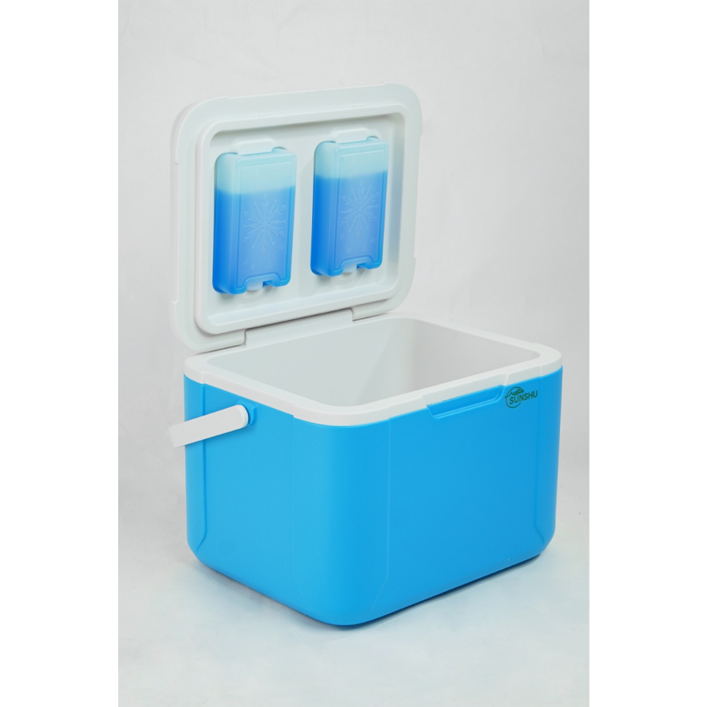 SUNSHU กระติกน้ำแข็งพกพา กระติกเก็บความเย็น ขนาด สามารถเก็บความเย็นได้นานถึง 48 ชม | Shopee Thailand