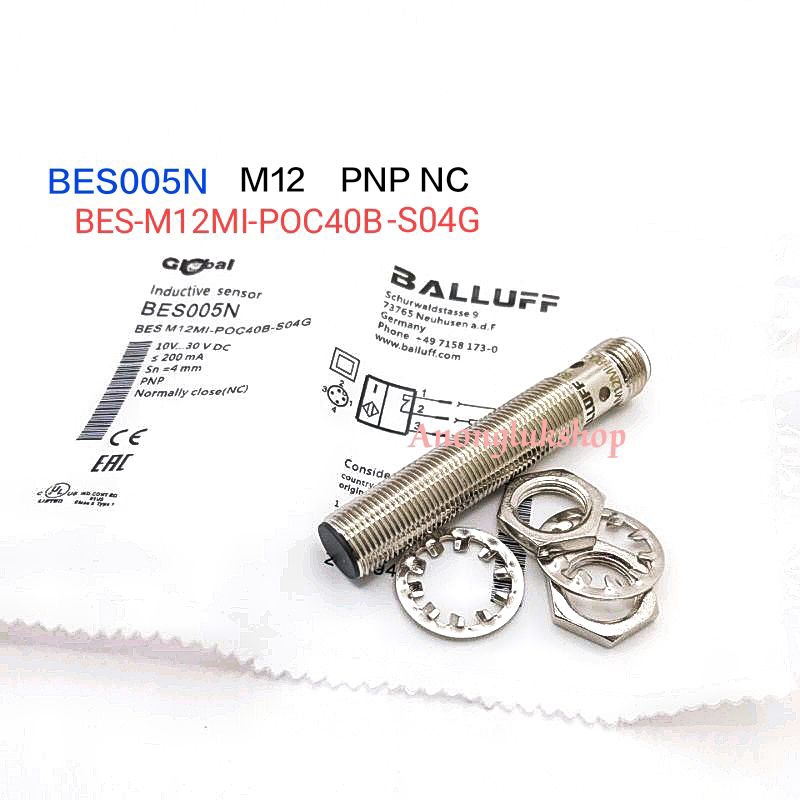 BES005N BES M12MI-POC40B-S04G Inductive Proximity Sensor M12 PNP NC ...