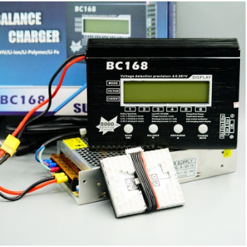 [เครื่องชาท] BC168 V.3 ตั้งชาร์จ Li-Hv ได้ พร้อมสวิทชิ่ง 12V 10A ต่อสายพร้อมใช้งาน | Shopee Thailand