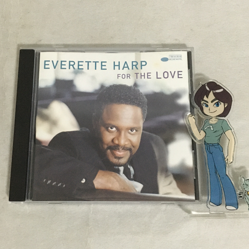 (มือสอง) CD Music Everette Harp Album For the Love (2006) ลิขสิทธิ์แท้ ...
