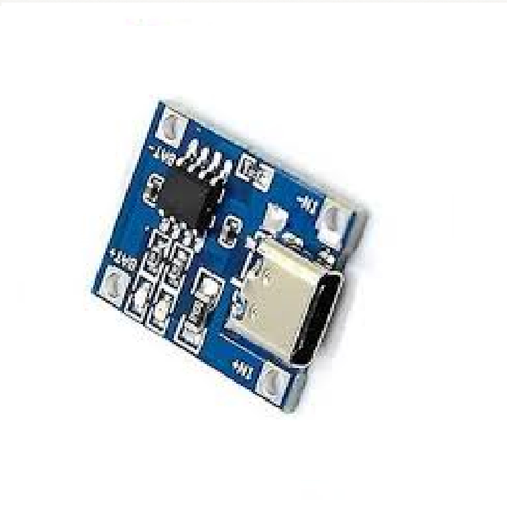 โมดูลชาร์จแบต 3.7v TP4056 1A lithium battery charging board micro USB , USB type C TP4056 1A ...
