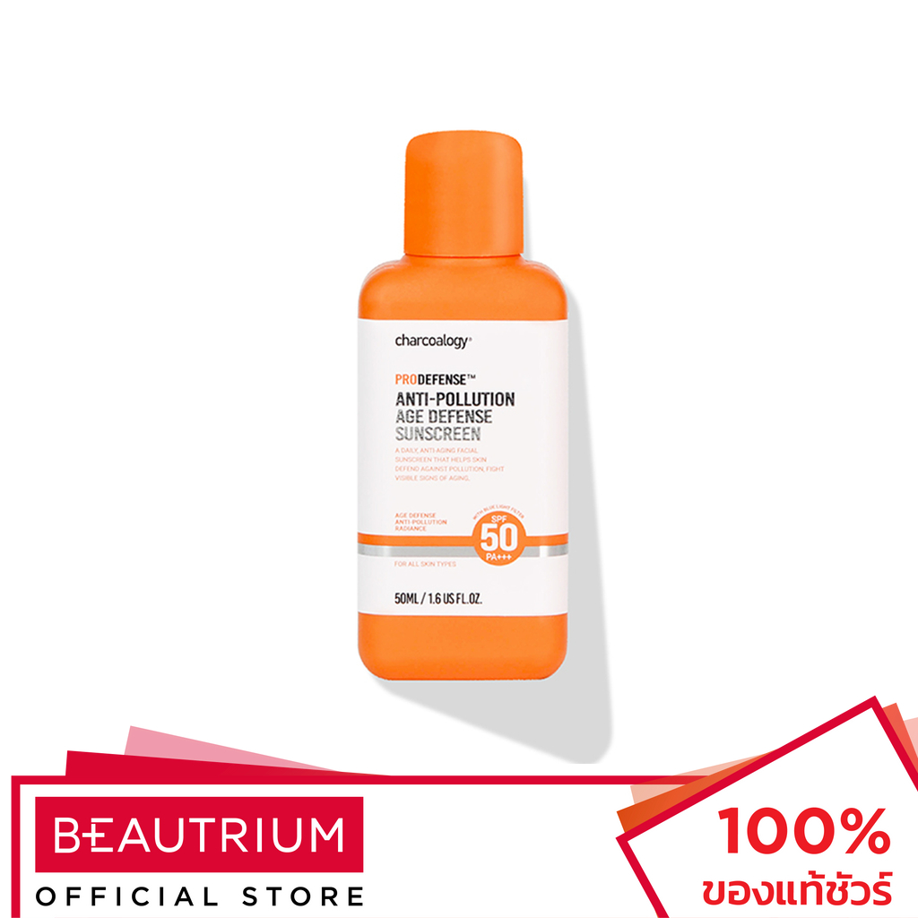 CHARCOALOGY Prodefense Age Defense Daily Antioxidant Detox Sunscreen ...