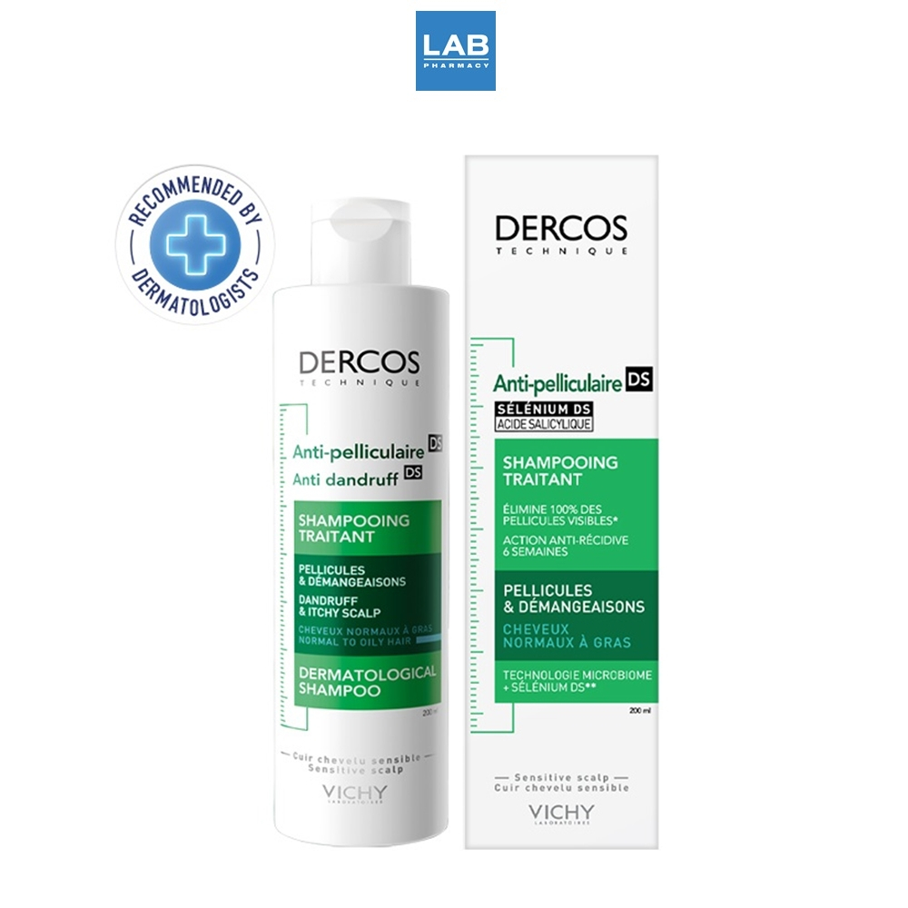 VICHY Dercos Anti-Dandruff Shampoo 200 ml. - วิชี่ เดอคอส แอนตี้-แดนดร ...