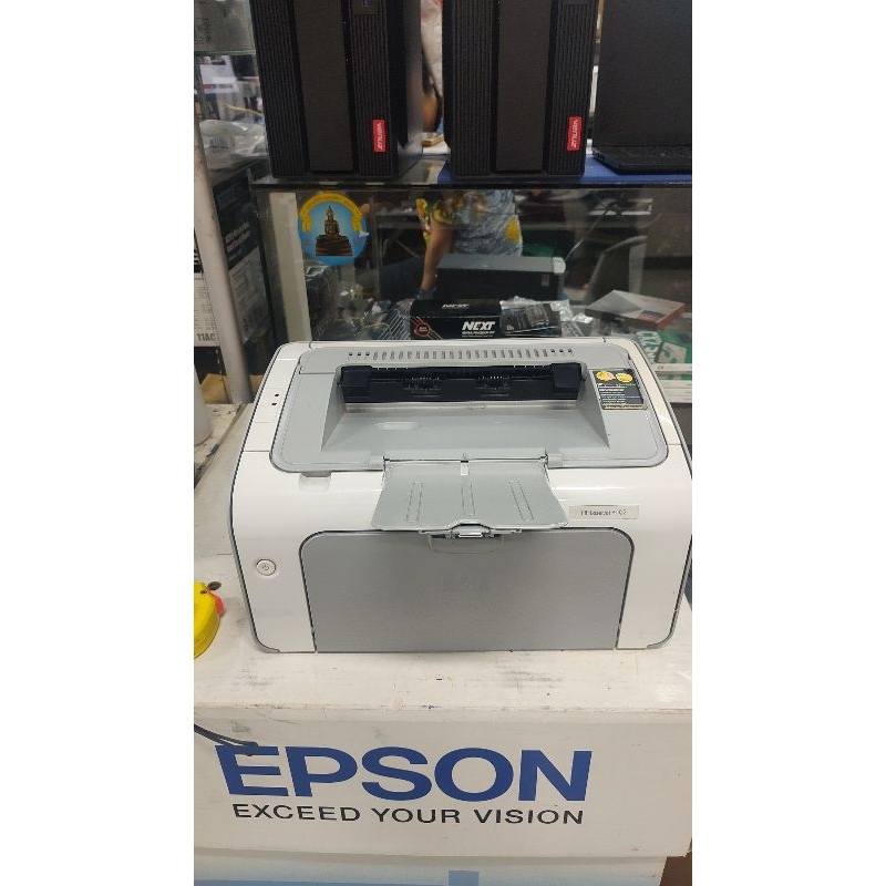 พริ้นท์เตอร์ HP Laserjet P1102/P1102W (มือ2) พร้อมตลับหมึกใหม่ | Shopee ...