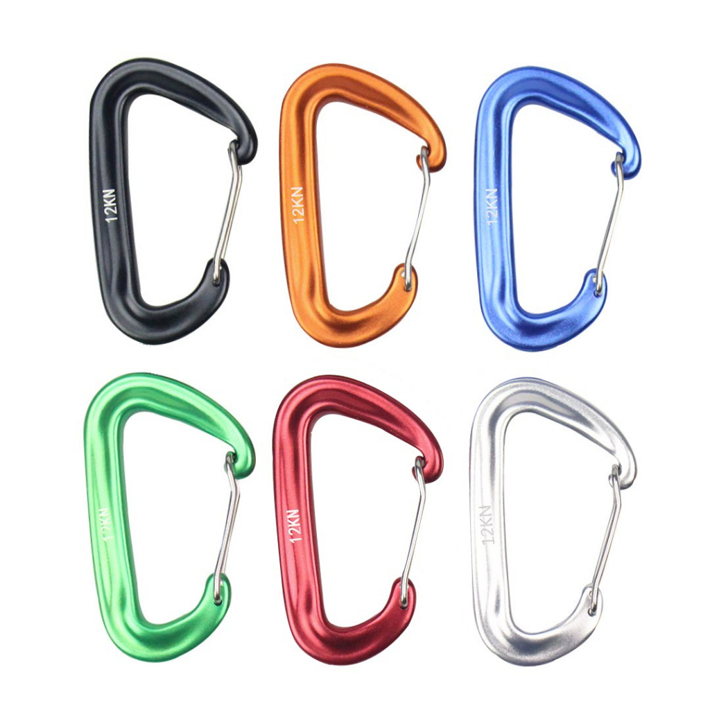Quick Draw Carabiners 12kN คาราบิเนอร์ สำหรับแขวนเปล | Shopee Thailand
