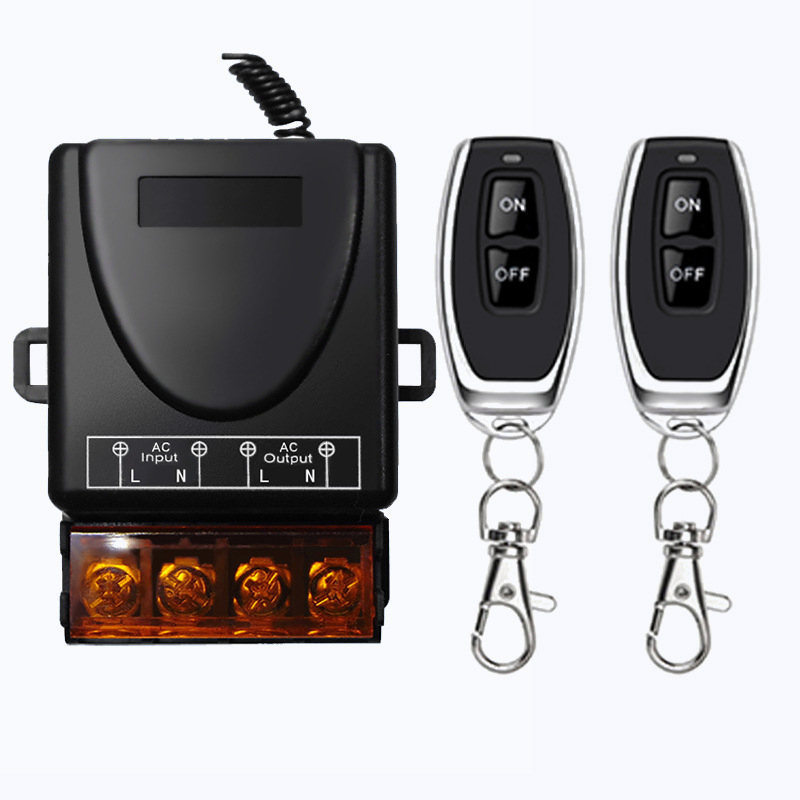 433MHz 220V สวิตช์รีโมตควบคุมปั๊มน้ํา 1Ch 30A รีโมทปั๊มน้ำ รีโมท Remote ...