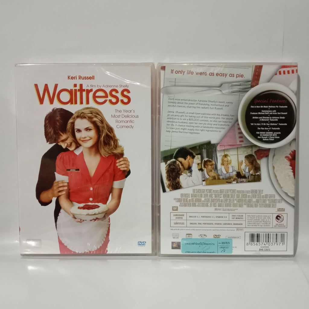 Media Play DVD Waitress/เวทเทรสส์ รักแท้ไม่ใช่ขนมหวาน/S12072DA | Shopee Thailand