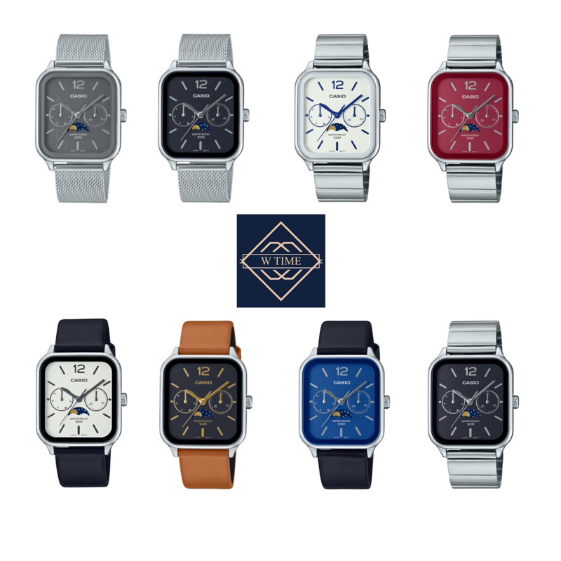 นาฬิกาCasioของแท้รุ่น MTP-M305M/MTP-M305D/MTP-M305L | Shopee Thailand