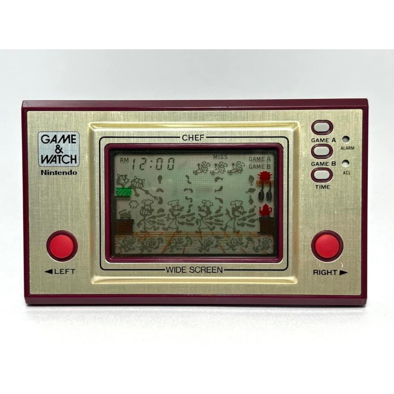 Chef Game & Watch (nintendo) [wide screen] [FP-24] เกมกด เชฟ พ่อครัว ...