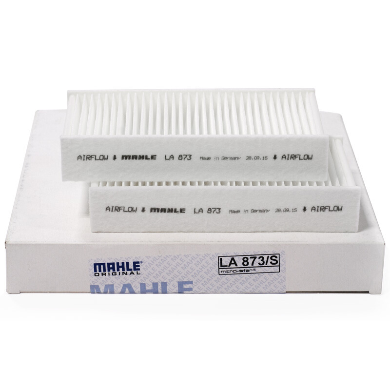 BMW กรองแอร์ ตัวใน (แพค 2 ชิ้น) (Cabin Air Filter) ยี่ห้อ MAHLE LA873/S ...
