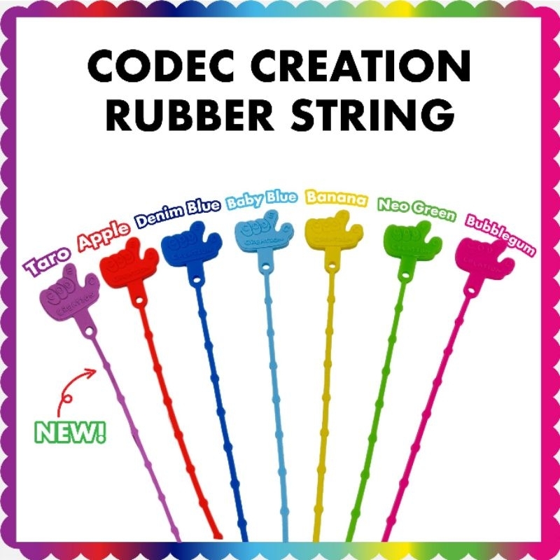 CODEC CREATION RUBBER-STRING | Shopee Thailand