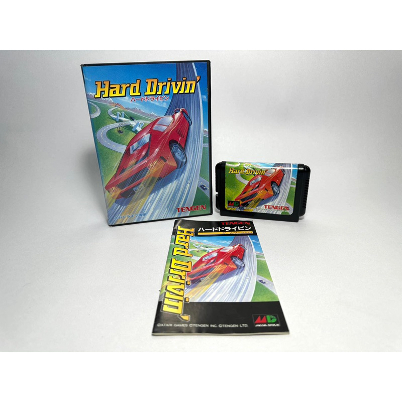 ตลับแท้ Mega Drive (japan)(MD) Hard Drivin’ | Shopee Thailand
