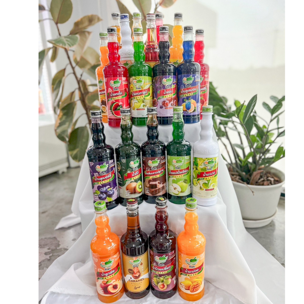 น้ำผลไม้เข้มข้น ตราติ่งฟง น้ำหวานเข้มข้น น้ำหวาน ติ่งฟง Syrup Dingfong ...
