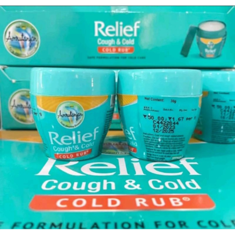 Relief Cough & Cold 30 g | Shopee Thailand