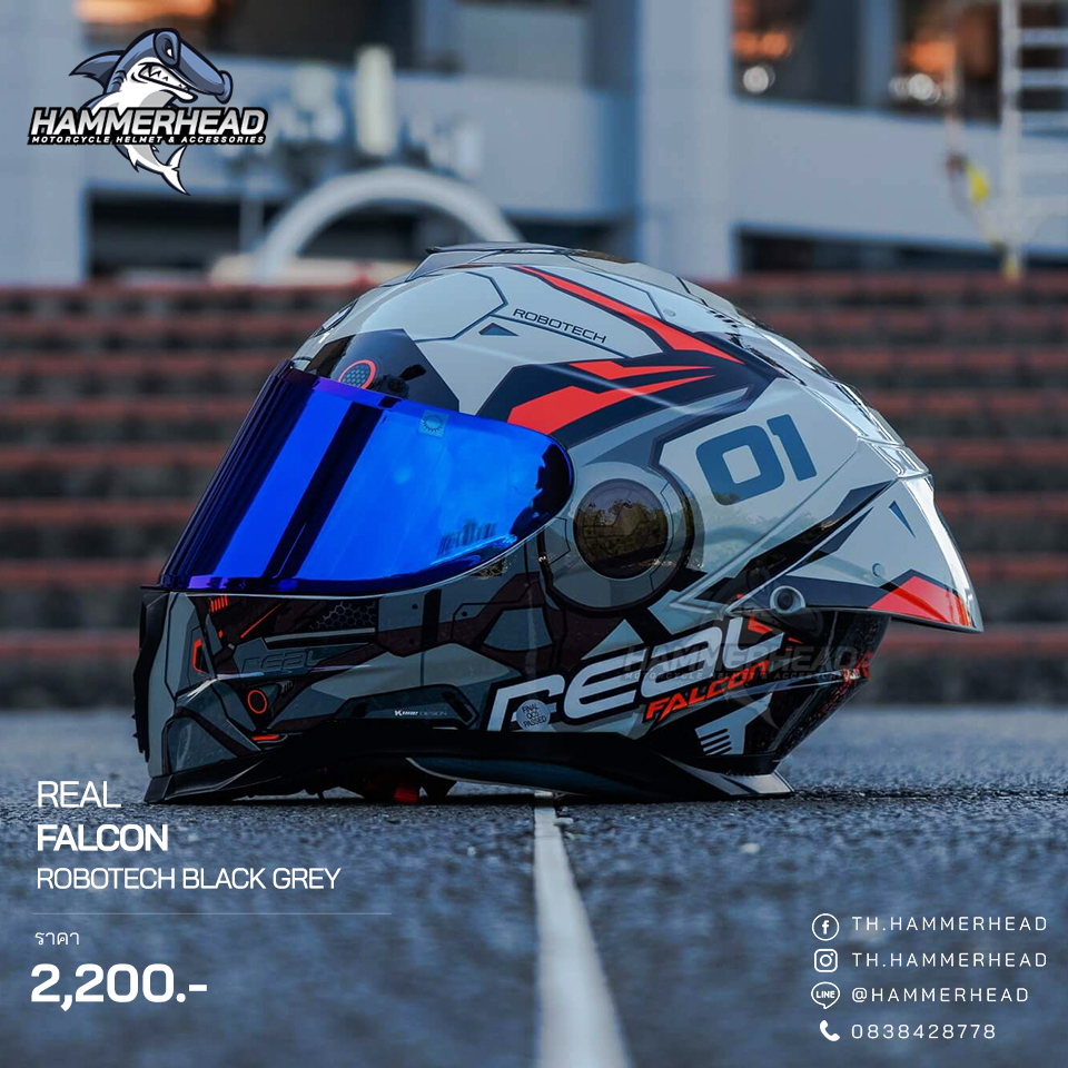 REAL Falcon Robotech ใหม่ 2023 มาพร้อมสปอยเลอร์โคตรซิ่ง !! | Shopee ...