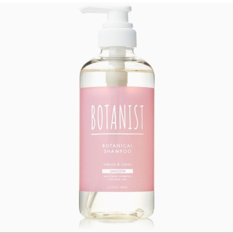 Botanist Botanical Spring Shampoo, Smooth (490 ml) Cherry Blossom and Cassis Scent ของแท้นำเข้า ...