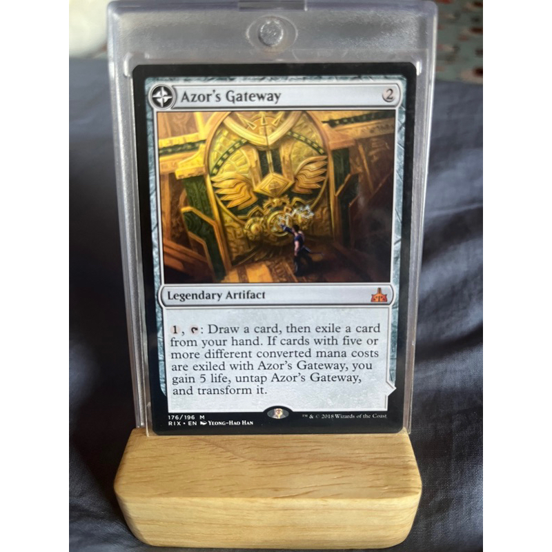 การ์ด MTG Azor’s Gateway Artifact Magic the Gathering EDH รุ่น RIX สภาพ ...