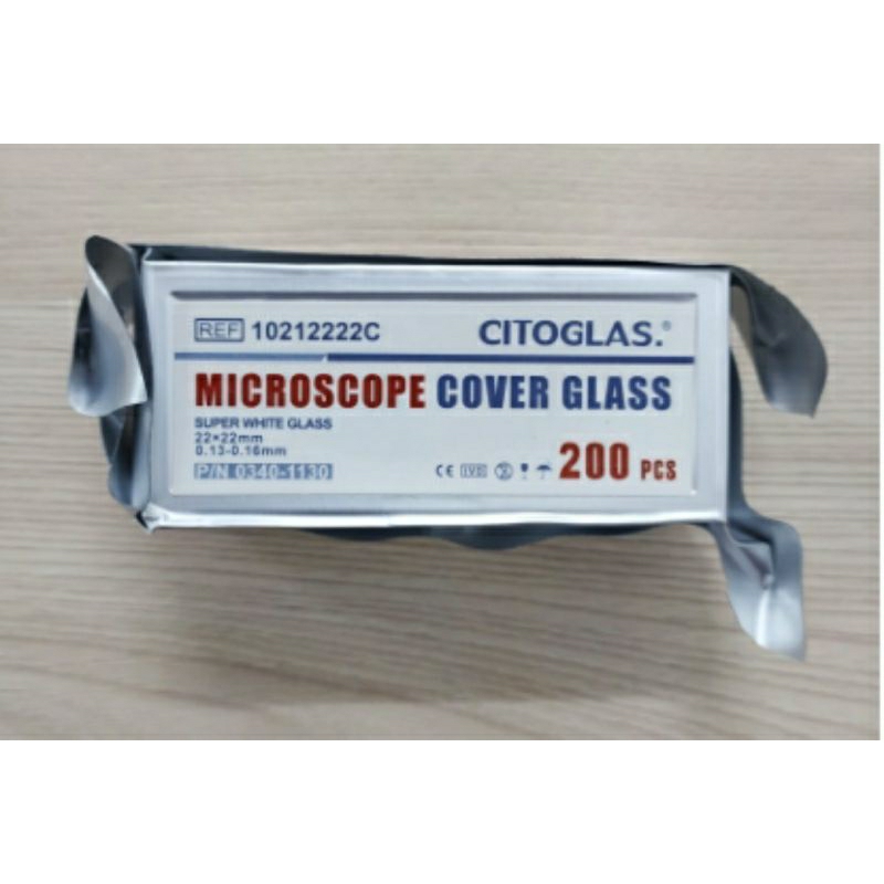 Microscope Cover Glass 22x22mm. กระจกปิดสไลด์ | Shopee Thailand