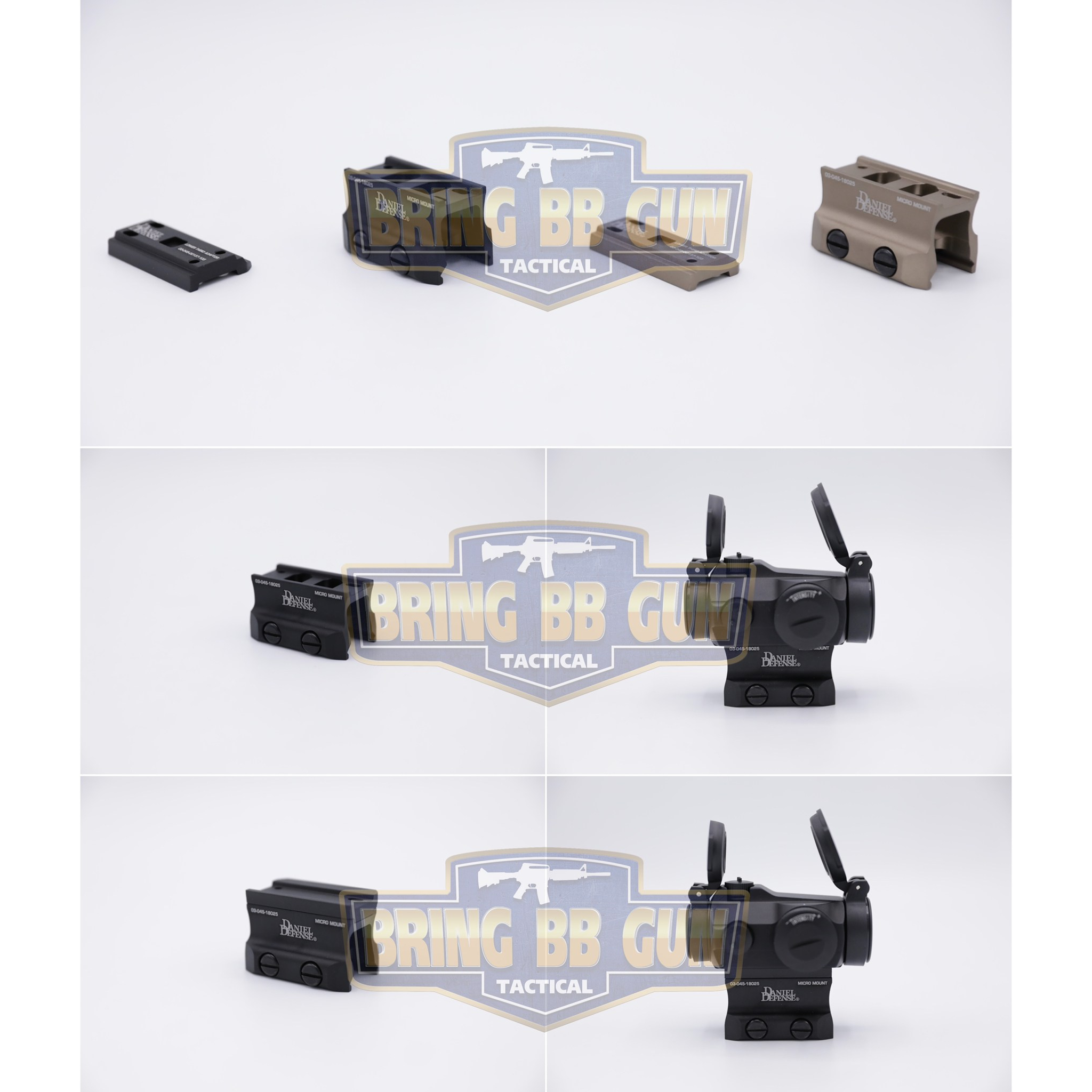 ขาจับดอท T1/T2 Daniel Defense Micro Mount #ใช้จับกับราง 20mm ...