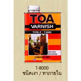ทีโอเอ วาร์นิชเงา วานิชด้าน วานิชดำ (T-8000 / T-8500 / T-9000 / T-9500) 3.785 ลิตร | Shopee Thailand