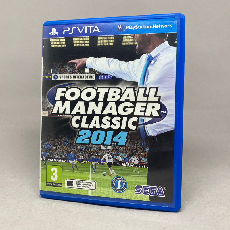 Football Manager Classic 2014 PS Vita | แผ่นเกมเพลสเตชั่นวีต้า แท้ ...