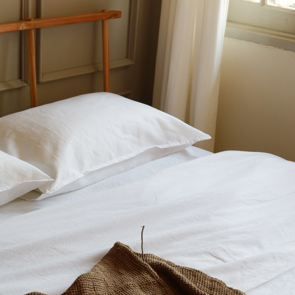 ปลอกหมอน ลินิน สีพื้น Solstice Home ทำจากผ้าลินิน French Flax Linen - Stonewashed 100% | Shopee ...