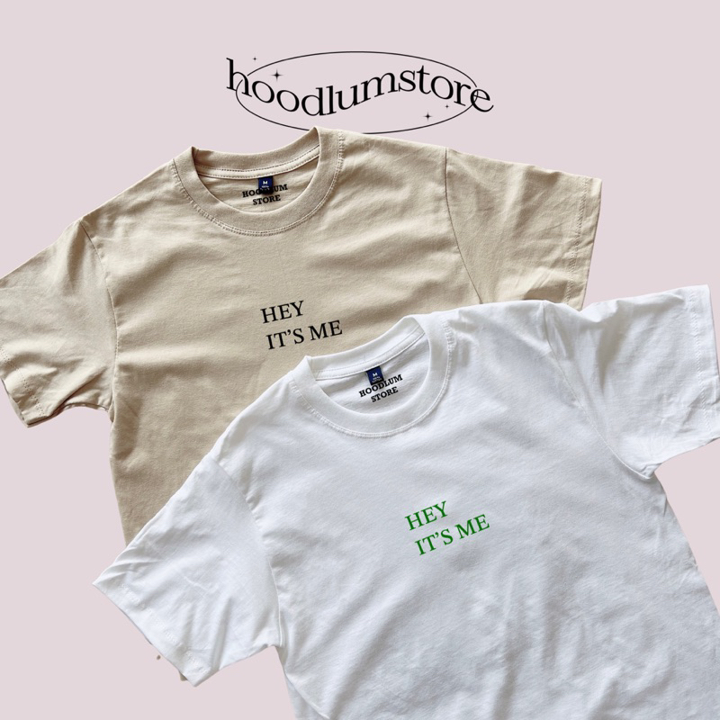 🌻HEY IT’S ME tee shirt - hoodlumstore | Shopee Thailand