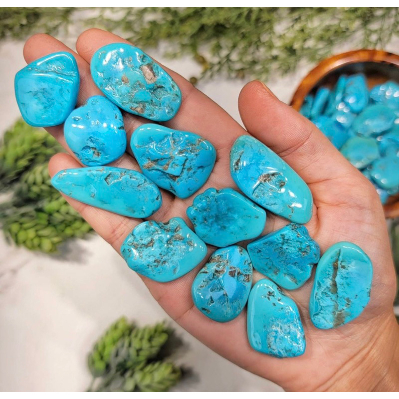 Sleeping Beauty Turquoise Tumble small Medium and Large size | Shopee ...