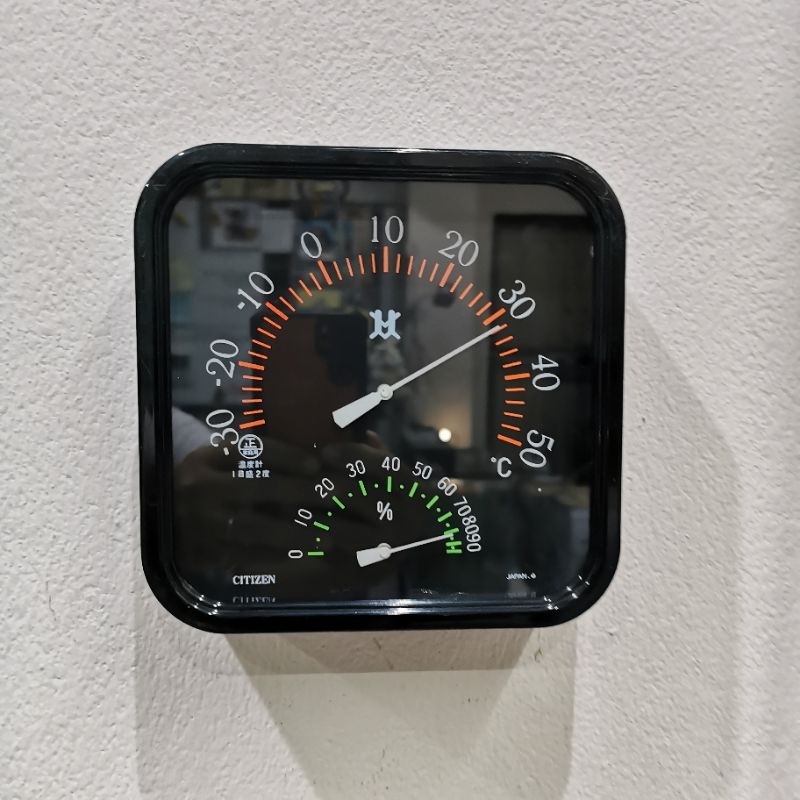 Thermometer Hygrometer Citizen 0528 ญึ่ปุ่น | Shopee Thailand