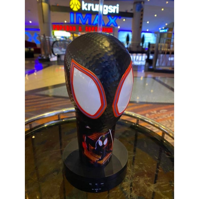 พร้อมส่ง ถังป๊อปคอร์น Spiderman across The spider-verse Tower Box ของ ...