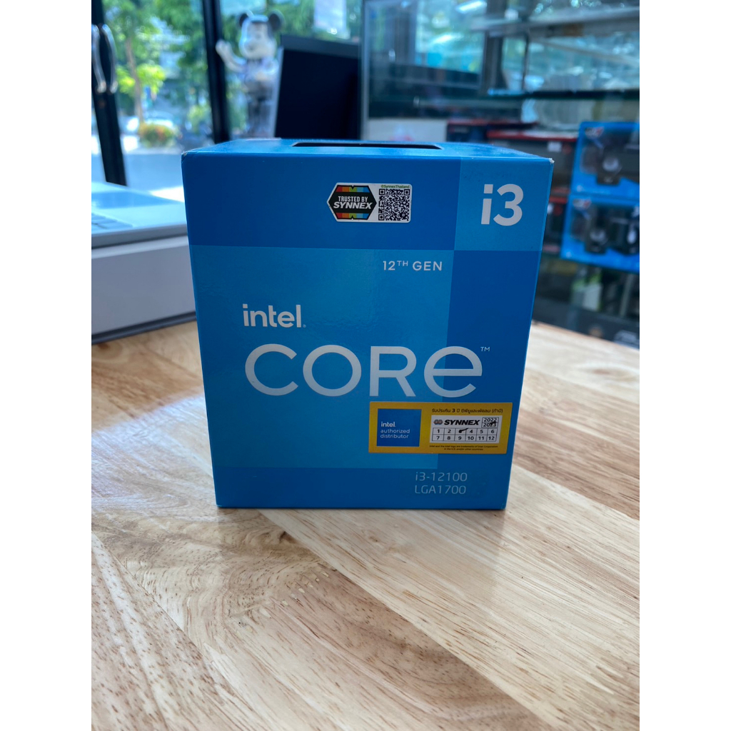 CPU (หน่วยประมวลผลกลาง) Intel Core i3-12100 | Shopee Thailand