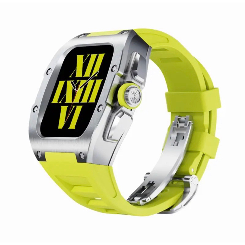 Applewatch Case RM Style วัสดุ Titanium แข็งแรงสวยงาม น้ำหนักเบา ใช้ได้ ...