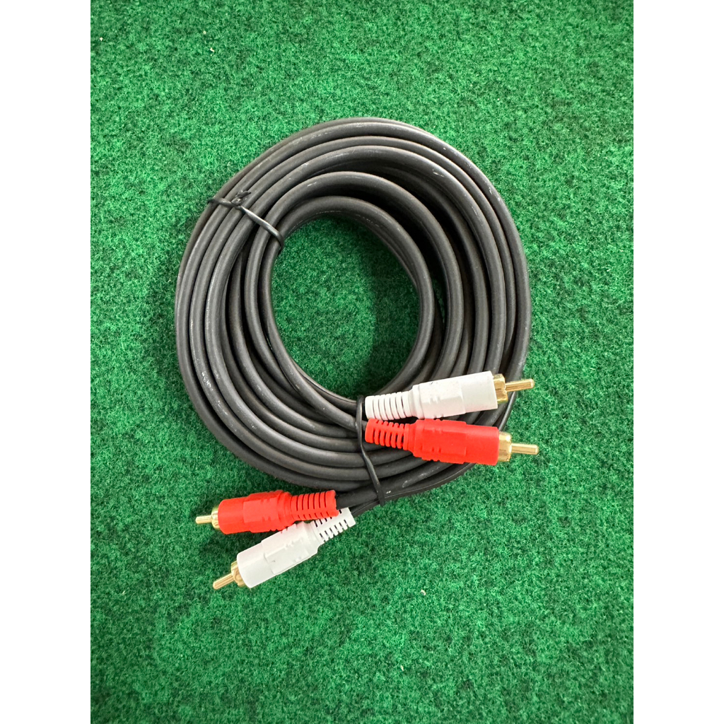 สาย RCA Video สายสัญญาณภาพ หัว ผู้ ผู้ RCA มีขนาดให้เลือก ยาว 5 M 5 ...