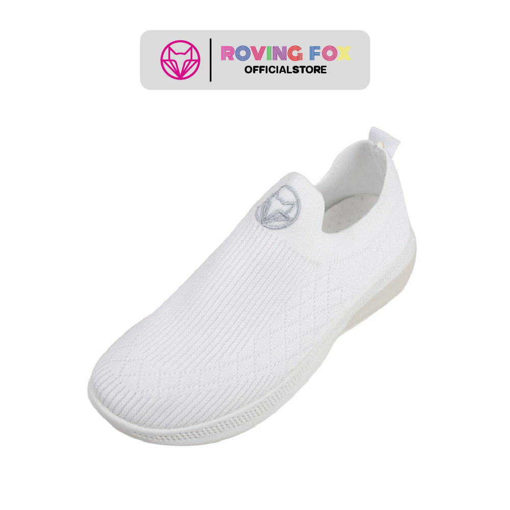 [ Rovingfox sneaker ] รองเท้าผ้าใบผู้หญิง รุ่น RF1955 มี 3 สี | Shopee Thailand