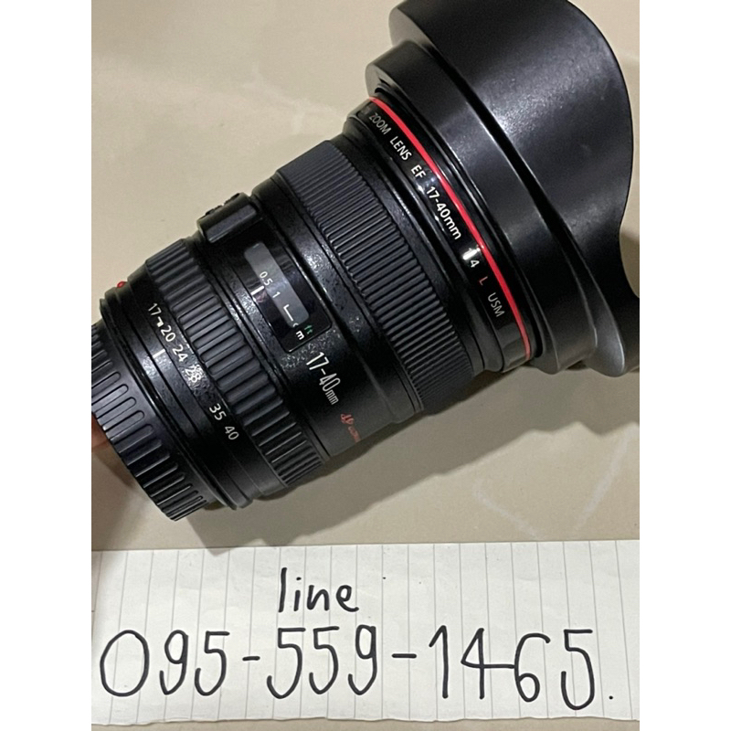 เลนส์ Canon EF 17-40 mm F4L USM | Shopee Thailand