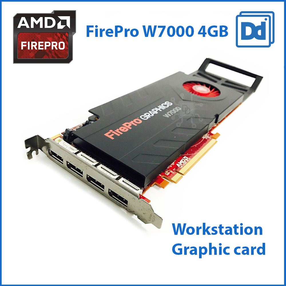 การ์ดจอทำงาน AMD Firepro W7000 4GB Workstation graphic card | Shopee Thailand