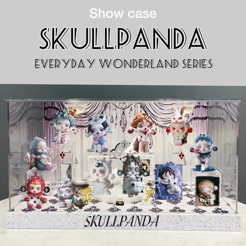 ตู้โชว์ SKULLPANDA | everyday wonderland series 🐰กล่องอคิลิค พร้อม ...