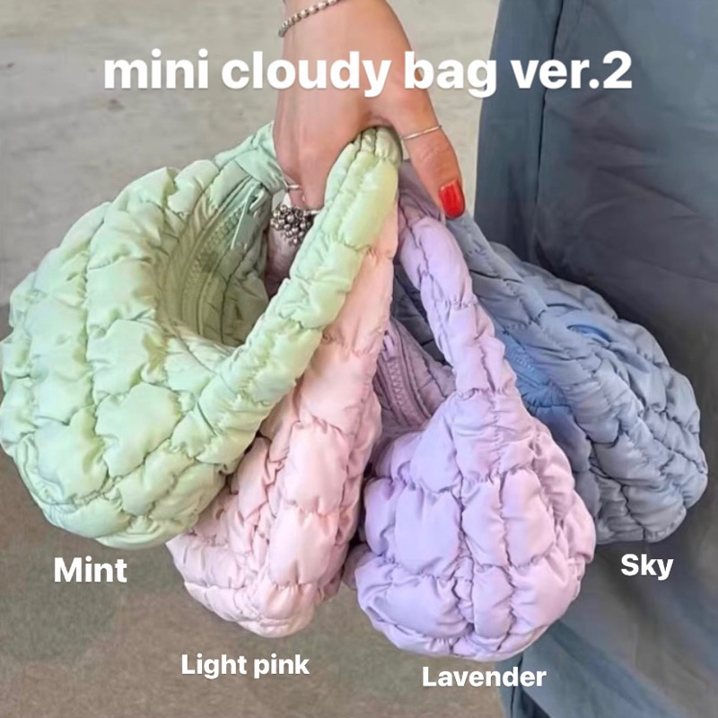 bobbygoodhouse | pre order MINI CLOUDY BAG VER.2 (8colors) | Shopee ...