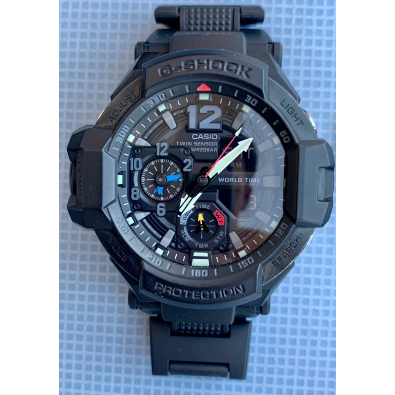 Casio G-Shock GA1100-1A1 Gravity Master Men's Watch | Shopee Thailand