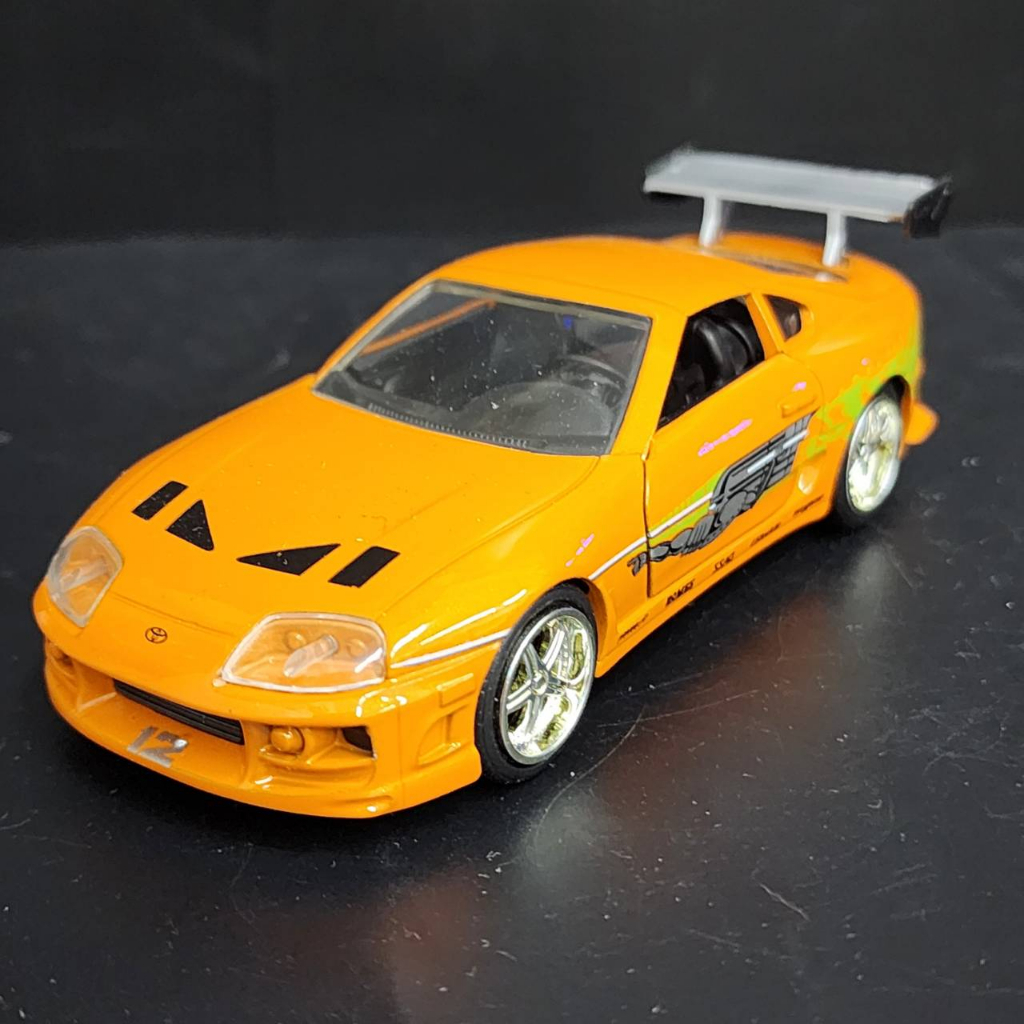 โมเดลรถยนต์ The Fast CAR MODEL ทำจากเหล็ก สัดส่วน 1:32 ประตู ฝากระโปรง ...