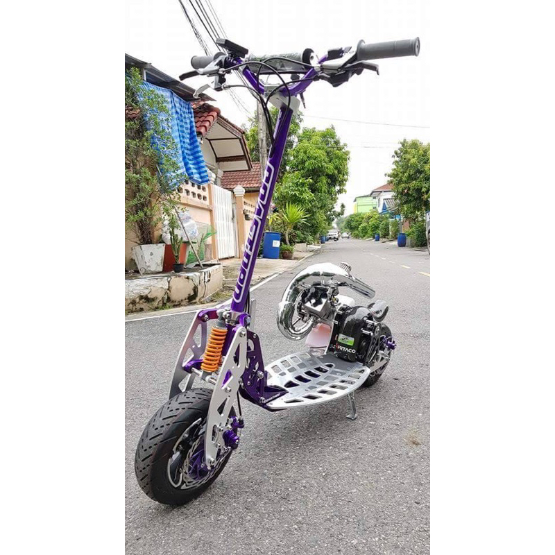 สกู๊ตเตอร์นำ้มัน EVO2X 71CC UBER SCOOTER | Shopee Thailand