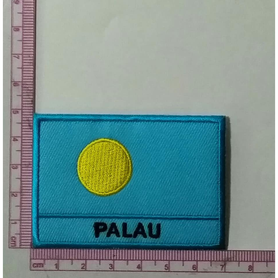 อาร์ม ตัวรีดติดเสื้อ อาร์มปัก Patch #ทวีปโอเชียเนีย #ธงชาตินิวซีแลนด์ #New Zealand #ธงชาติปาเลา ...