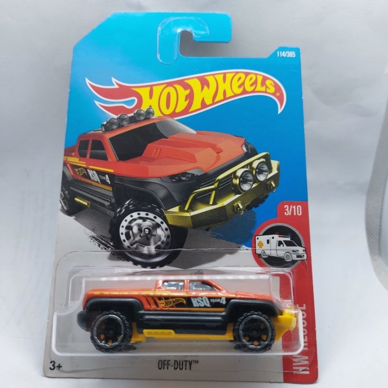 รถเหล็ก Hotwheels OFF DUTY (ib18) | Shopee Thailand
