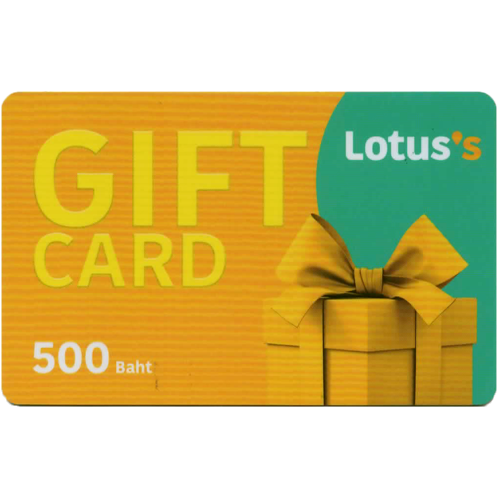 Gift Card Lotus บัตรแทนเงินสด เทสโก้ โลตัส | Shopee Thailand