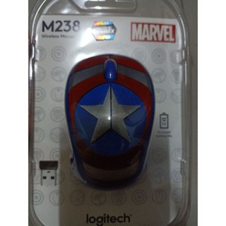 เม้าท์ไร้สายM238Logitech Wireless Mouse Marvel Collection Model M238 ...