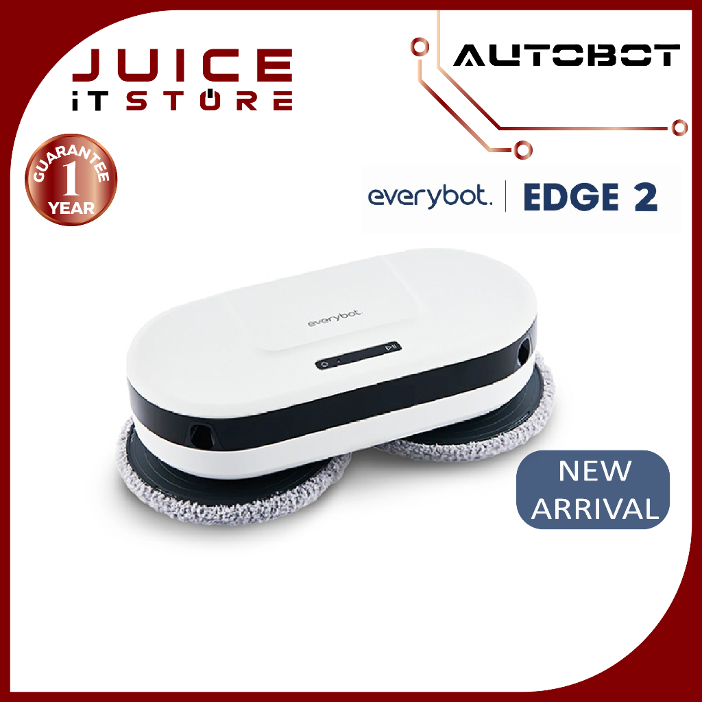 AUTOBOT หุ่นยนต์ถูพื้นอัตโนมัติ สำหรับพื้นเรียบ รุ่น EveryBot Edge 2 ทำงานต่อเนื่องสูงสุด 120 ...