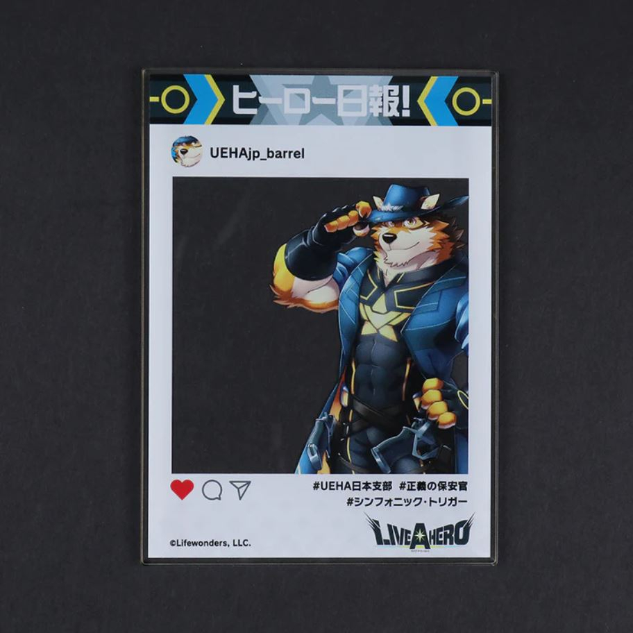 (สินค้ามือหนึ่ง) Kemono / Furry - LIVE A HERO SNS Frame Clear Card ...